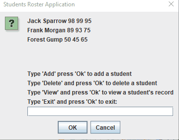 Java의 명단 응용 프로그램 | Delft Stack